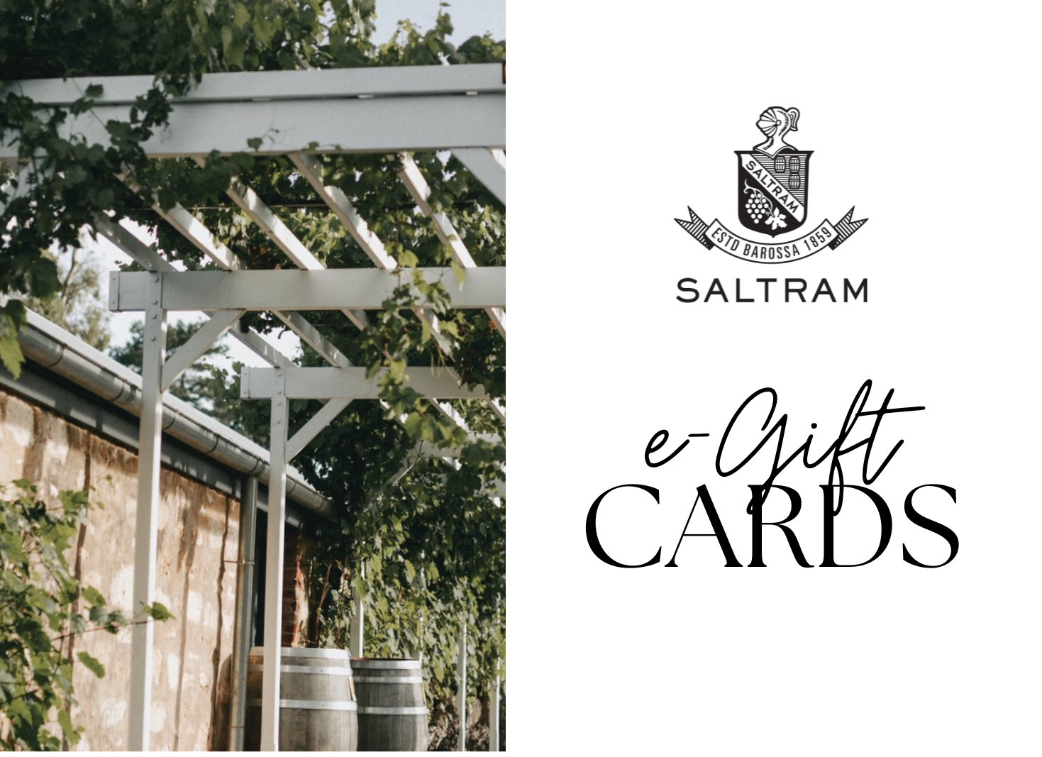 Saltram Cellar Door Gift Cards