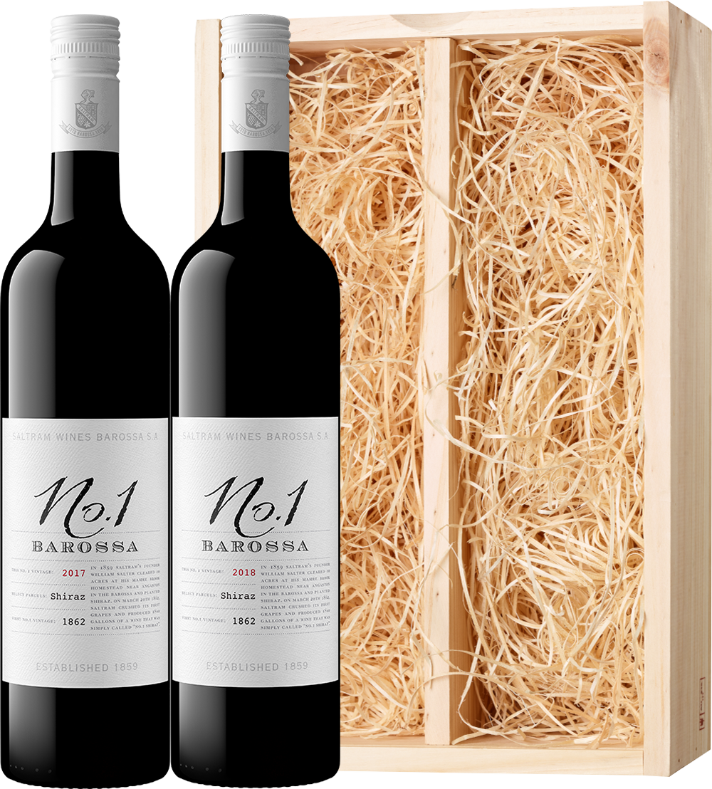 Saltram No 1 Barossa Shiraz Duo Gift Box | Saltram