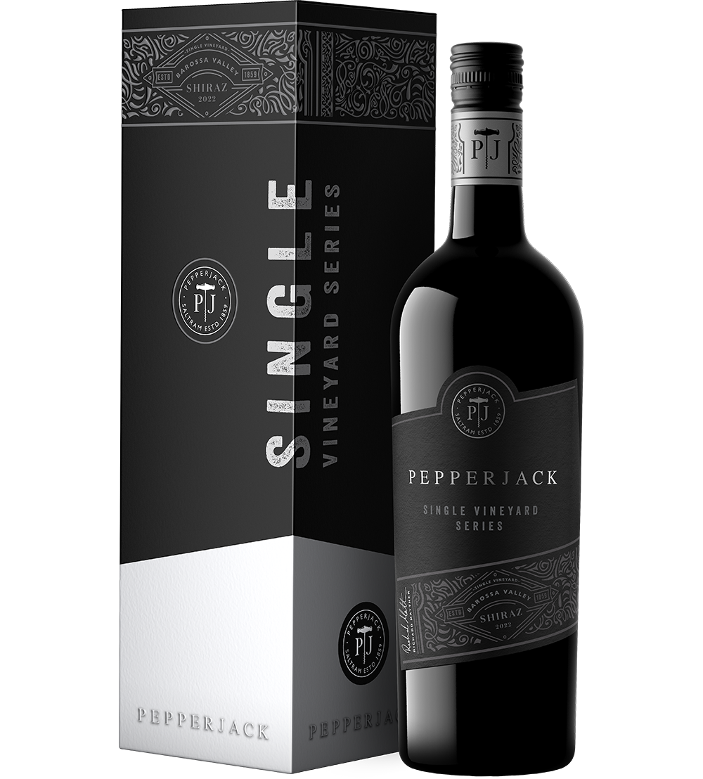 Pepperjack Single Vineyard Series Shiraz 2022 Gift Box | Saltram